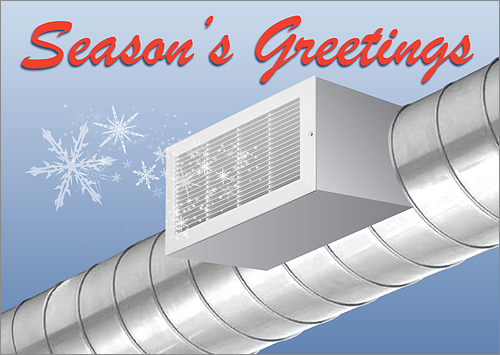 HVAC Christmas Cards Personalized For Your Business | Construction ...